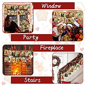 2Pcs African American Christmas Decorations Wooden Banner Black Santa Christmas Wall Window Fireplace Black Santa Claus Victorian Style African American Xmas Decorations for Xmas Home Kitchen Decor