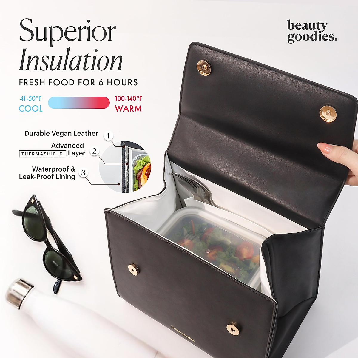 Lunch Bag Women Lunch Box Insulated Lunch Bag, Lunchbox For Adults Womens Lunch Bags For Work Insulated, Cute Lunch Bags For Women Insulated Adult Lunch Boxes For Women, Aesthetic Lunchbag Purse Tote