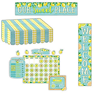 Lemon Zest Classroom Environment Décor All in One Collection Kit