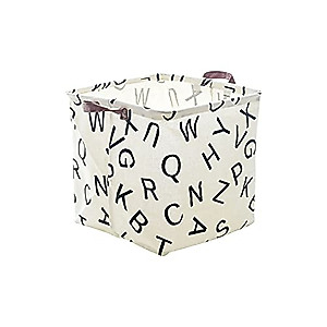 Square Folding Fabric Storage Basket Children Clothes Toy Storage Bucket MX2