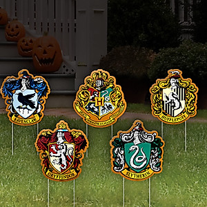 Rubie's Harry Potter House Crests Sets Lawn Decor, As Shown, One Size