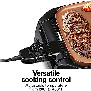 Reversible Ceramic Electric Griddle - Nonstick Cooking Surface