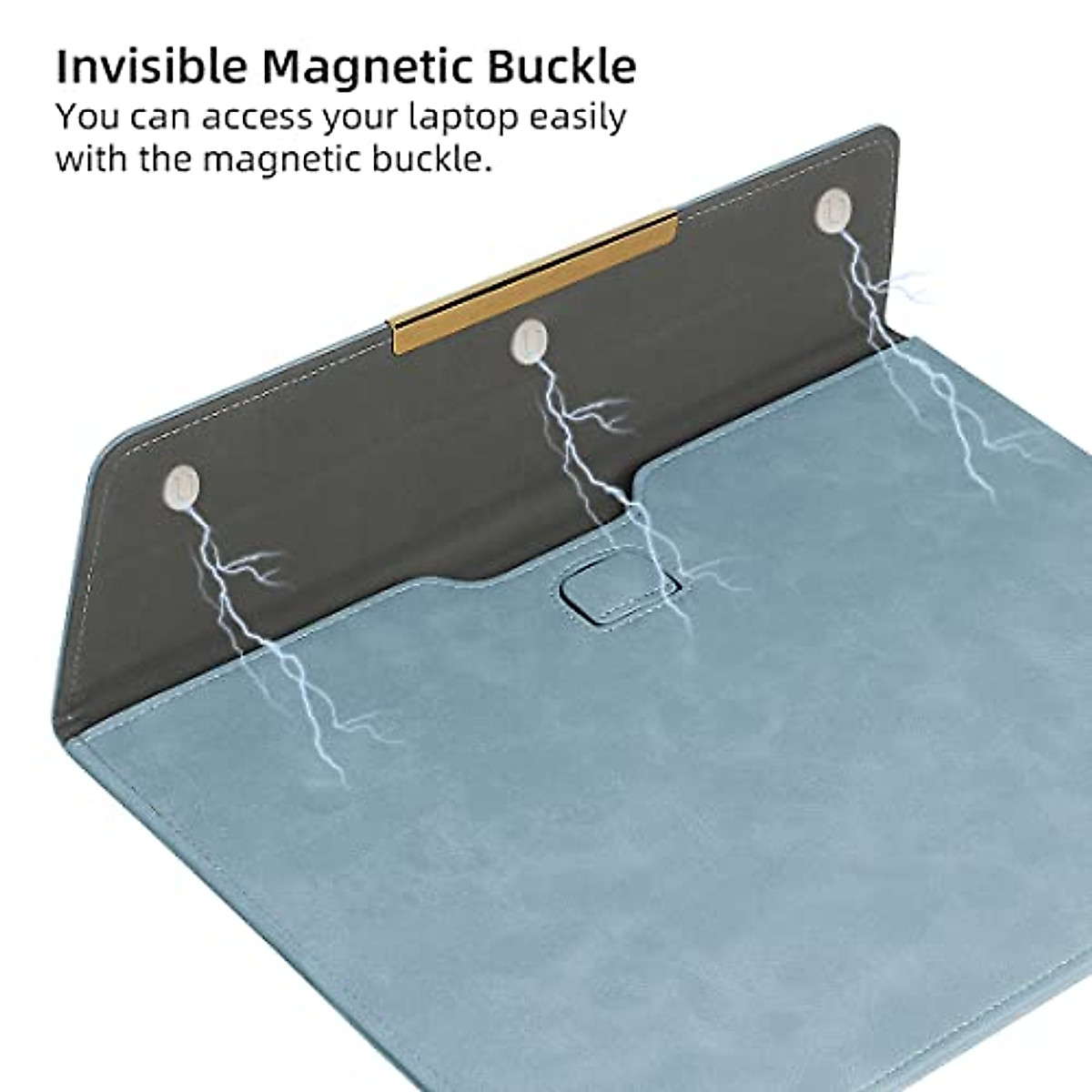 TOWOOZ Sleeve Compatible with 2022 New M2 MacBook Air 13.6 Inch A2681 / MacBook Pro 13-13.3 Inch/ MacBook Air 13-13.6 Inch M1 M2 Chip, Laptop Sleeve Case with Accessory Pouch