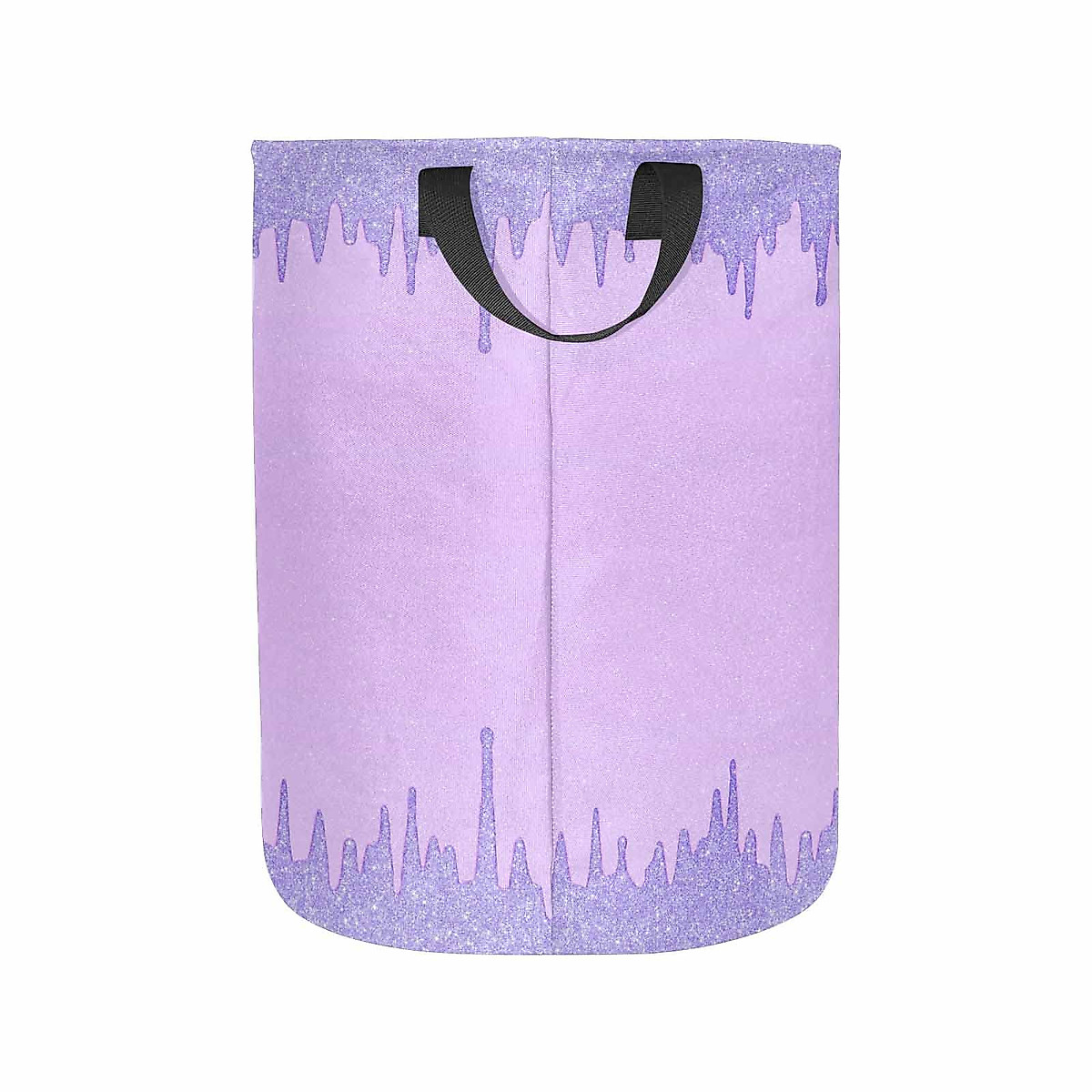 Custom Initials Name Family Name Laundry Basket for Boys Room, Purple Personalized Baseball Hampers with Names for Teens Women Men, Collapsible Dirty Clothes Baskets