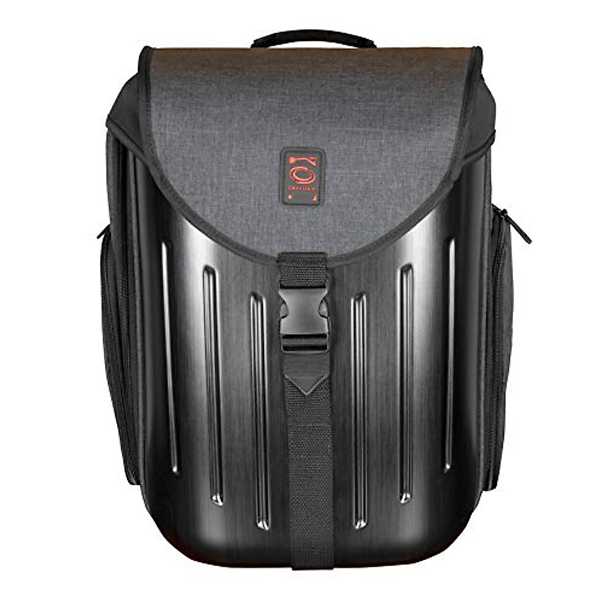 Battle Pack Hard Shell DJ Backpack -Charcoal Black