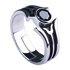 Anime Kirito Cosplay Kirigaya Kazuto SAO Ring Adjustable Props New US Size #7 8 9 Gifts