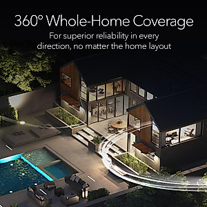 NETGEAR Orbi 970 Series Quad-Band WiFi 7 Mesh Network System (RBE972S), Router + 1 Satellite Extender, Covers Up to 6,600 sq. ft., 200 Devices, 10 Gig Internet Port, BE27000 802.11be (Up to 27Gbps)