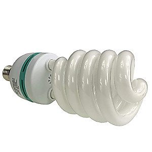 ephotoinc Hydroponic Full Spectrum CFL Grow Light Bulb 60 Watt Bulb 5500K H60