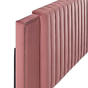 Modway Felicity Adjustable, Queen (U.S. Standard), Dusty Rose