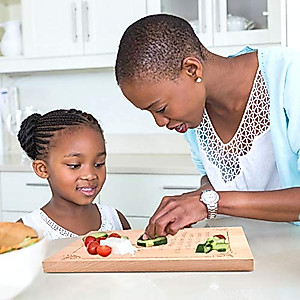 Mothers Day Gifts from Daughter or Son - Personalized Engraved Cutting Board as Mom Gift for Mom Birthday Holiday Anniversary Mothers Day