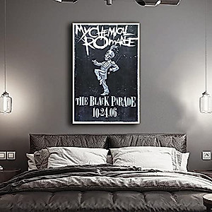 OFKP Famous Punk Band My Chemical Romance Music Poster Poster Decorative Painting Canvas Wall Art Living Room Posters Bedroom Painting 12×18inch(30×45cm)