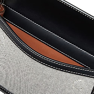 BURBERRY Shoulder Bag, Black/tan