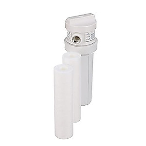 Watts Premier WHT WH-LD Whole House 50-Micron Sediment Water Filtration Kit, White
