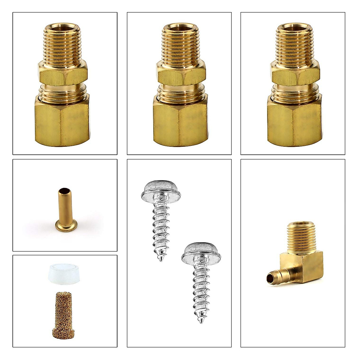 Universal Humidifier Solenoid Valve Replacement Kit UHS24 24V