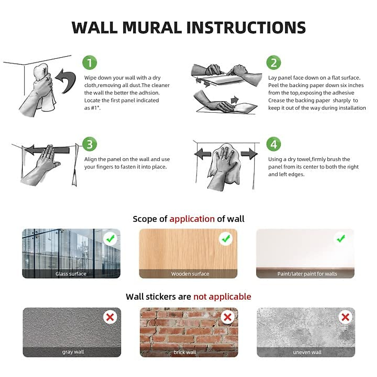 Monkey Wall Decals Animals Monkey Reading Books Wall Stickers for Baby Nursery Kids Bedroom Classroom Wall Decor