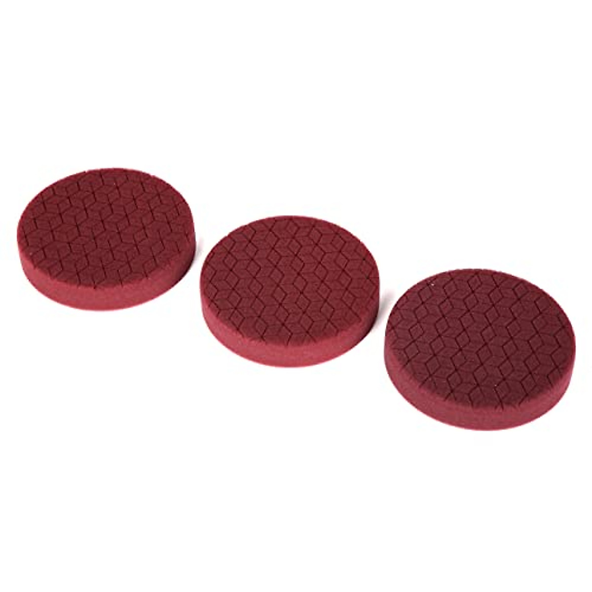 WEN AA1601 6-Inch Coarse-Grit Diamond-Cut Foam Polishing Pads for Heavy Cutting, Three Pack