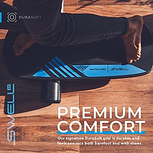 Revbalance Swell 2.0 - Surf & Paddle Balance Board Trainer (Midnight - Black)