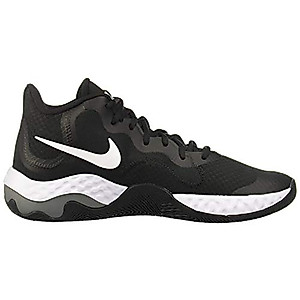 Nike Renew Elevate Mens Basketball Trainers CK2669 Sneakers Shoes (UK 11 US 12 EU 46, Black White Smoke Grey 001)