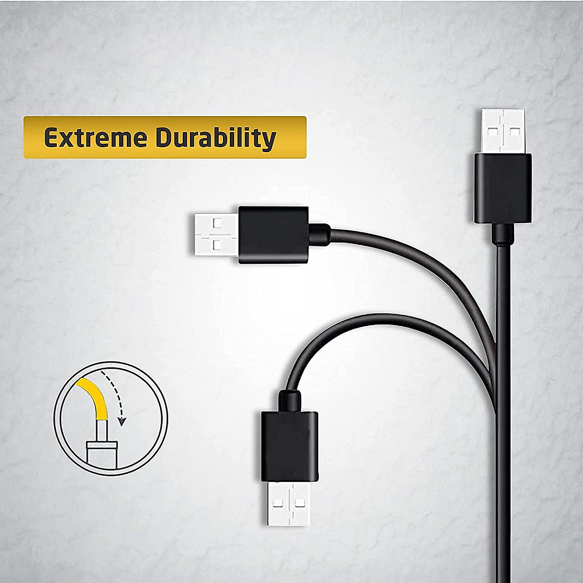 BRENDAZ Mini USB Cable 15ft., Durable USB Mini to USB Charging Cord & Data Transfer Compatible with GoPro HERO4 Hero 3+, Garmin GPS, TI-84 Plus, TI84 Calculator, Dash Cam, DSLR Camera, USB Mic.