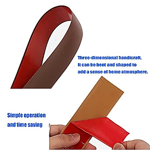 Vinyl Floor Transition Strip 2" Wide, Self-Adhesive, Flat, Laminate Floor Strip with Strong Backing (6.56Ft,Grey Wood)