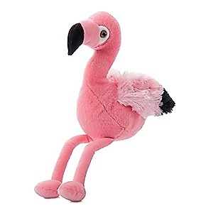 The Petting Zoo Flamingo Stuffed Animal, Gifts for Kids, Wild Onez Zoo Animals, Flamingo Plush Toy 9 inches