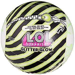 LOL Surprise Glitter Glow Doll Cheer Boo with 7 Surprises, Halloween Dolls, Accessories, Limited Edition Dolls, Collectible Dolls, Glow-in-the-Dark Dolls
