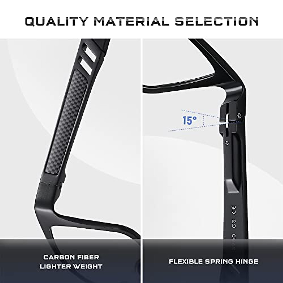 Reglaaly Blue-Light-Blocking-Glasses Men/Women Gaming Glasses Computer Screen Eyeglasses Metal Frame （ink）