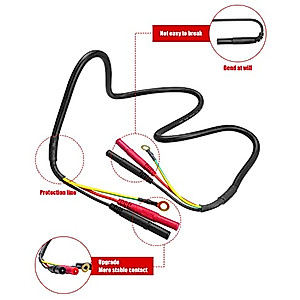 Qnbes Generator Parallel Cables Compatible with Honda EU2200i EU 2200IC Companion EU1000i EU3000 Handi EU3000is Fit for Honda 08E93-HPK123HI for iPower SUA 2000 iV