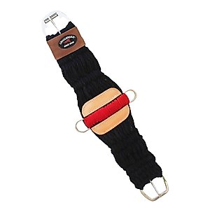 CHALLENGER 22" Western 27-Strand Double Weave Mohair Roper Cinch Red 97RT08RD 97RT08RD-22