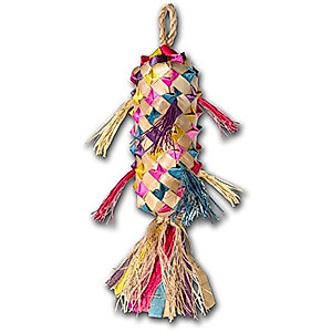 03113 Small Spiked Pinata Bird Toy Cage Toys Cages Foraging Chew Shredder Conure