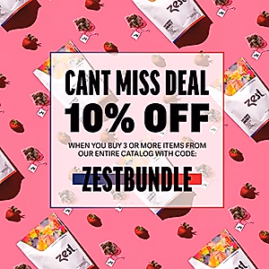 Zest 135mg High Caffeine Energy Leaf Blend - Superberry Samba Green Tea - 20 Pack Bag - Hot or Iced - All Natural Strong Flavored Healthy Coffee Highly Caffeinated Substitute - Perfect for Keto Diet