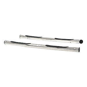 ARIES 201005-2 3-Inch Round Polished Stainless Steel Nerf Bars, No-Drill, Select Jeep Liberty