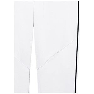Under Armour Boys Utility Baseball Pant Pipe , (100) White / Black / Black , X-Large