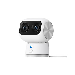 eufy Security SoloCam S340, Video Doorbell E340, Indoor Cam S350 with Floodlight Camera E340 Wired, Dual Camera