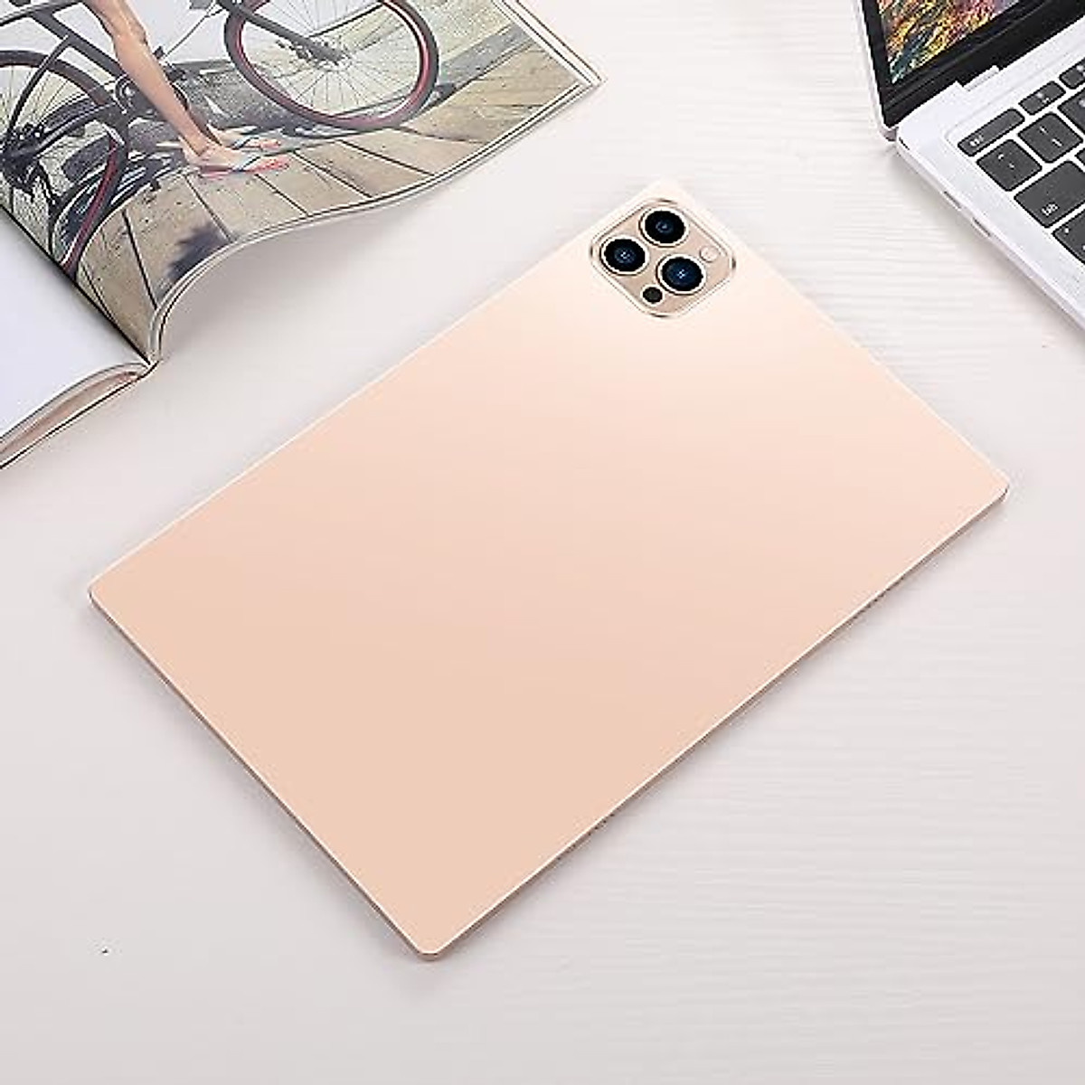 Haofy Gaming Tablet, 5G WiFi 4G LTE Office Tablet Octa Core CPU 10.1 Inch FHD 8GB RAM 256GB ROM Dual Camera for School (US Plug)