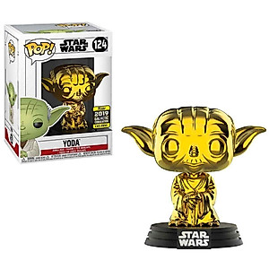 Star Wars Funko Chrome Yoda (2019 Galactic Convention)