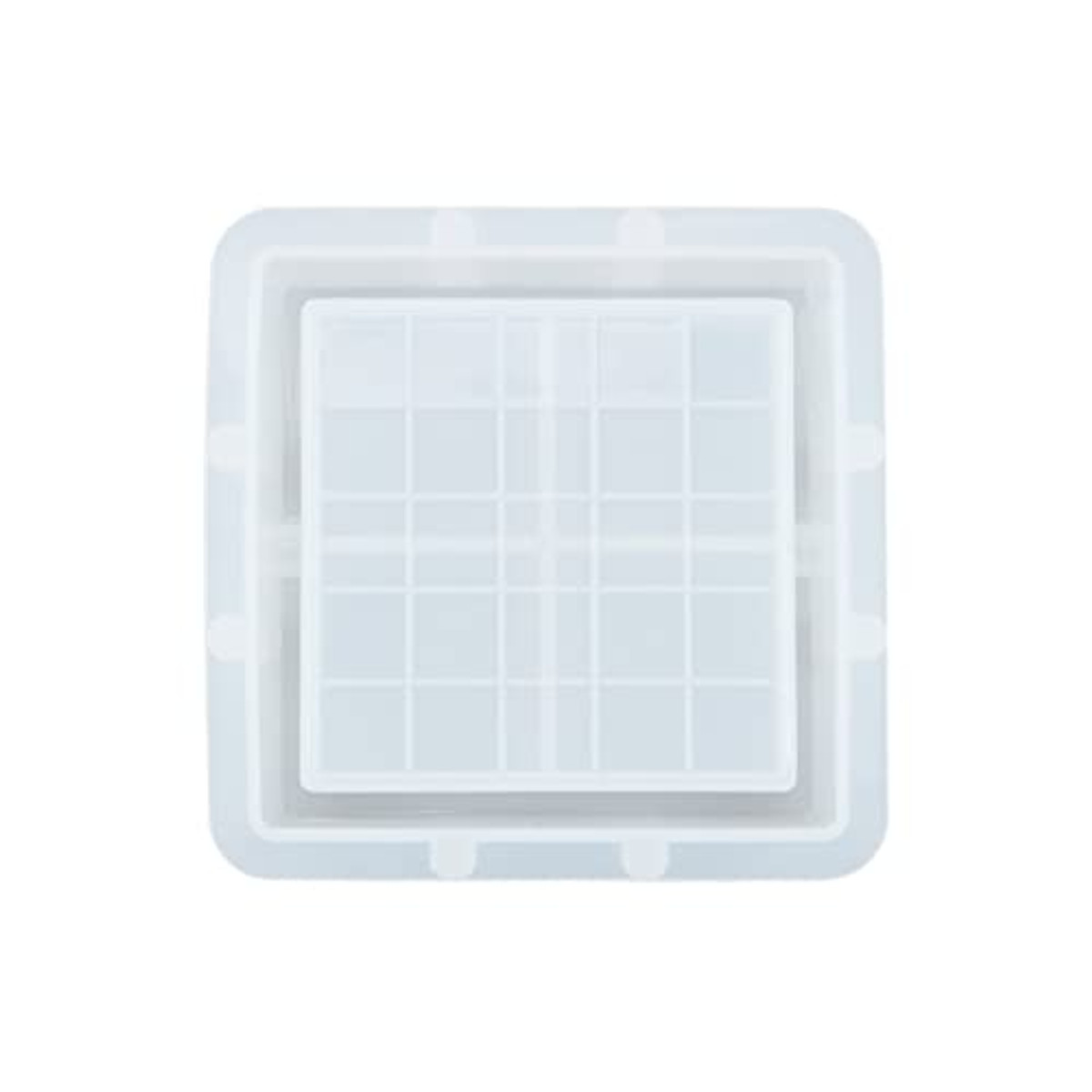 SYlive DIY Organizer Mold Round Square Ashtray Silicone Mold Household Items Storage Ornaments Handmade Mold for DIY Crafts