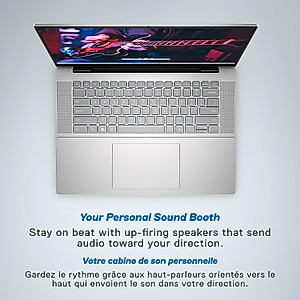 Dell 2023 Inspiron 16 5635 Business Laptop FHD+ 16" Display, AMD Ryzen 7 5825U Processor, 16GB RAM, AMD Radeon Graphics, Backlit Keyboard, Type-C, Platinum Silver (16GB RAM, 2TB SSD, Windows 11 Home)