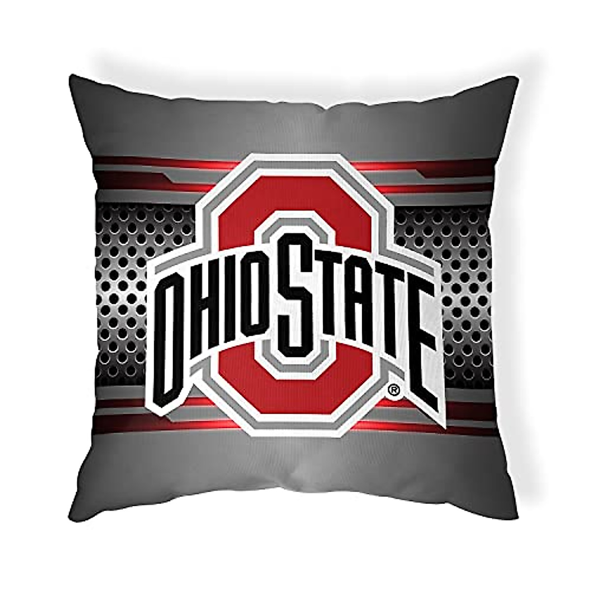 Ohio State Mesh Throw Pillow | Personalized | Custom