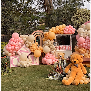 Bobo Balloons Kit, HKYOOD 60Pcs Clear Balloons Different Sizes For Birthdays, Weddings, Baby Showers, Indoor, Outdoor, Durable TPU - Party Decorations, Bulk Balloons, Bobo Balloons Set(8/11/18/20/24")