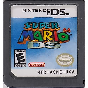 New Super Mario 64 Version Games Card Cartridge Card Compatible with Nintendo DS/2DS/3DS/DSI/2DSXL/3DSXL