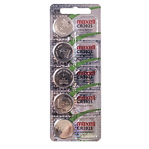Maxell Cr2025 - 3V 5 Pack