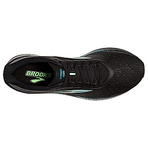 Brooks Men's Hyperion Tempo Road Running Shoe - Black/Kayaking/Green Gecko - 10 Medium