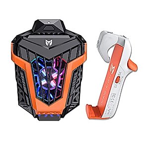 BIGBIG WON Phone Cooler, Mobile Gaming Trigger, Mobile Gaming Fan Mobile Triggers for iPhone and Android Phones | Phone Cooling Fan (Wired) - 1 Piece | PUGB Phone Trigger - 1 Piece