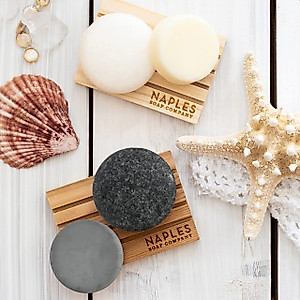 Naples Soap Company, 50-75 Use, Solid Shampoo Bar, Gentle, Eco-Friendly Haircare Helps Ensure Nourished and Healthy Hair, All Hair Types, Lavender, 1.75 oz.