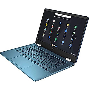 HP X360 Chromebook,14inch 2-in-1 Convertible Touchscreen, Intel Celeron N4020 Processor Up to 2.80GHz (4GB Ram 64GB SSD, Webcam, Chrome OS) (Renewed)