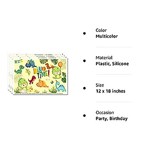 Disposable Stick-on Placemats for Baby& Kids, 40 Pack 12”x18” Waterproof Placemats, Restaurant Portable Table Mats for boy& Girl, Perfect for Dining, Playing Art