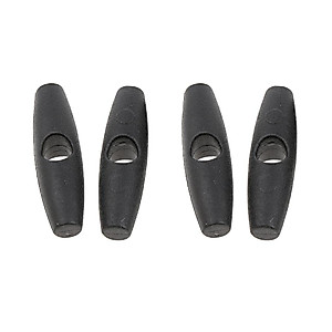 Baosity 20 pcs Camping Awning Tent Fly Roll Up Buckle Tent Inner Tent Duffle Toggle Stopper