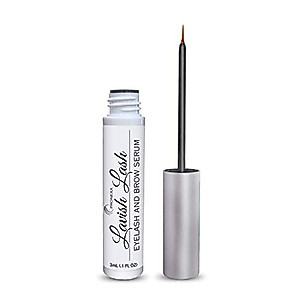 Pronexa Hairgenics Lavish Lash (3ml, 3 Month Supply) – Eyelash Growth Enhancer & Brow Serum with Natural Growth Peptides for Long, Thick Lashes and Eyebrows! Dermatologist Certified & Hypoallergenic.