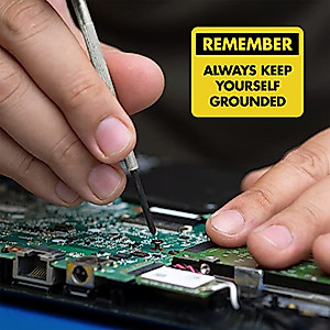 Precision Screwdriver Set (Set of 6 with Case) Flathead & Philips in 6 Different Sizes - Perfect Mini Screwdriver Bits for Jewelry Repair, Watch Repair, and More